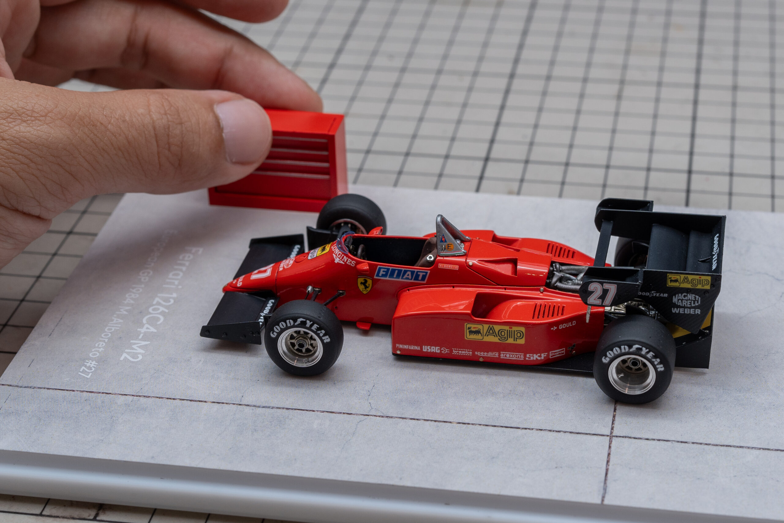 Ferrari 126C4-M2 | FOLDING PLAMO FACTORY | TMK440 | tameo